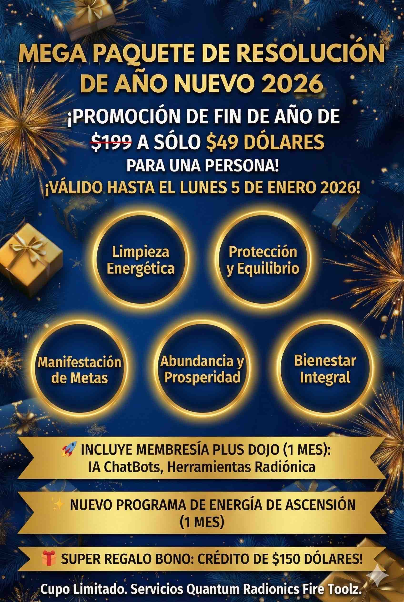 Paquete Bronce de Resolución de Año Nuevo 2026